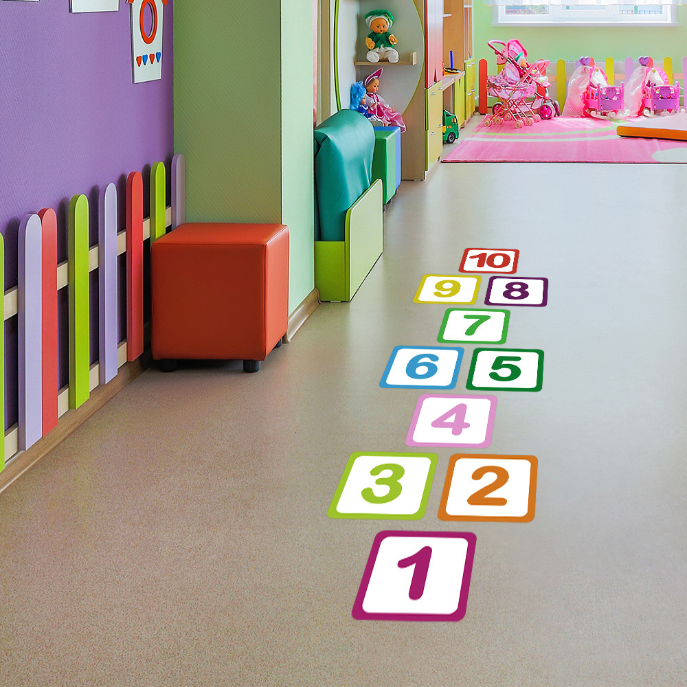 Number Hopscotch (Floor Sticker) – The Lifematics Centre