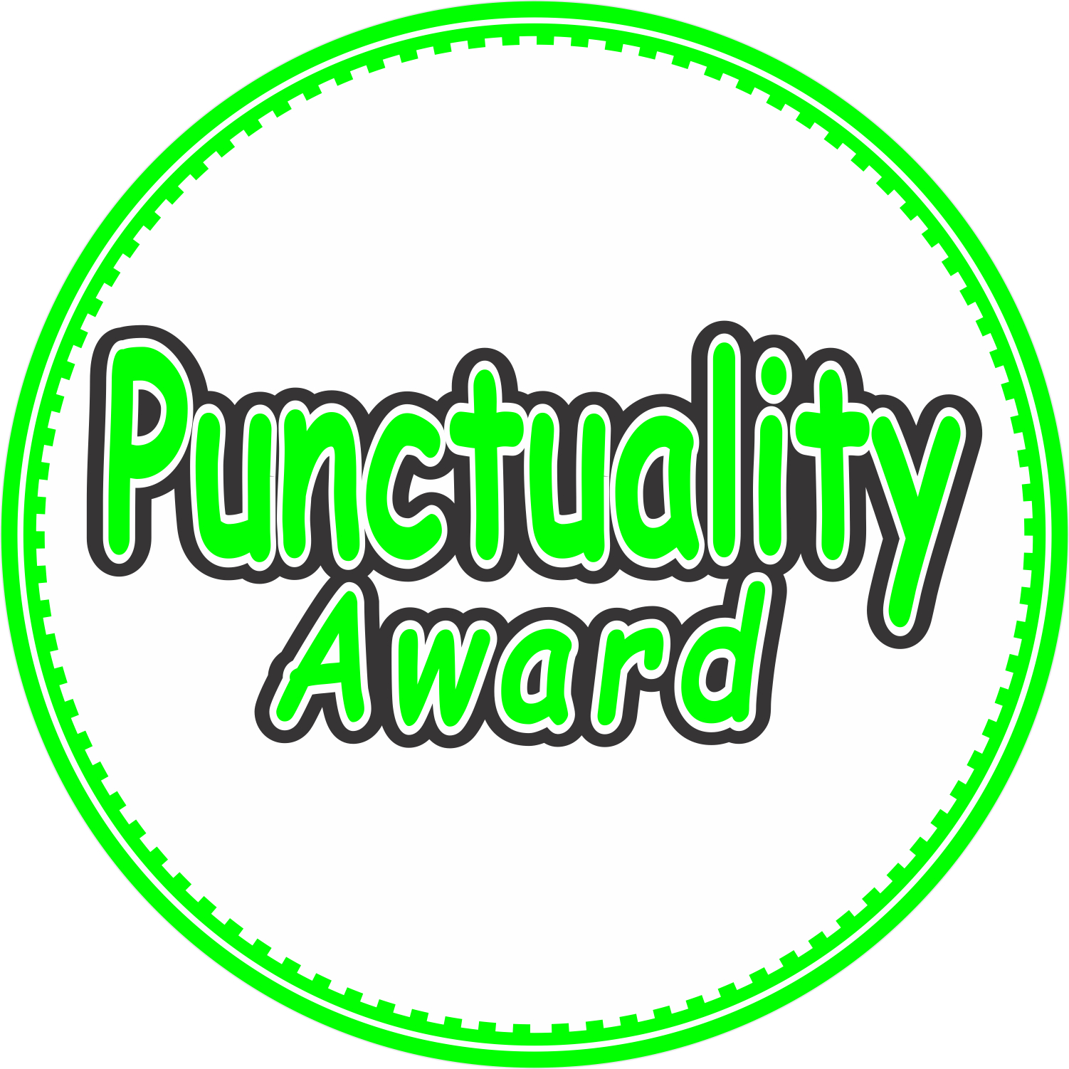 Punctuality Award - The Lifematics Centre
