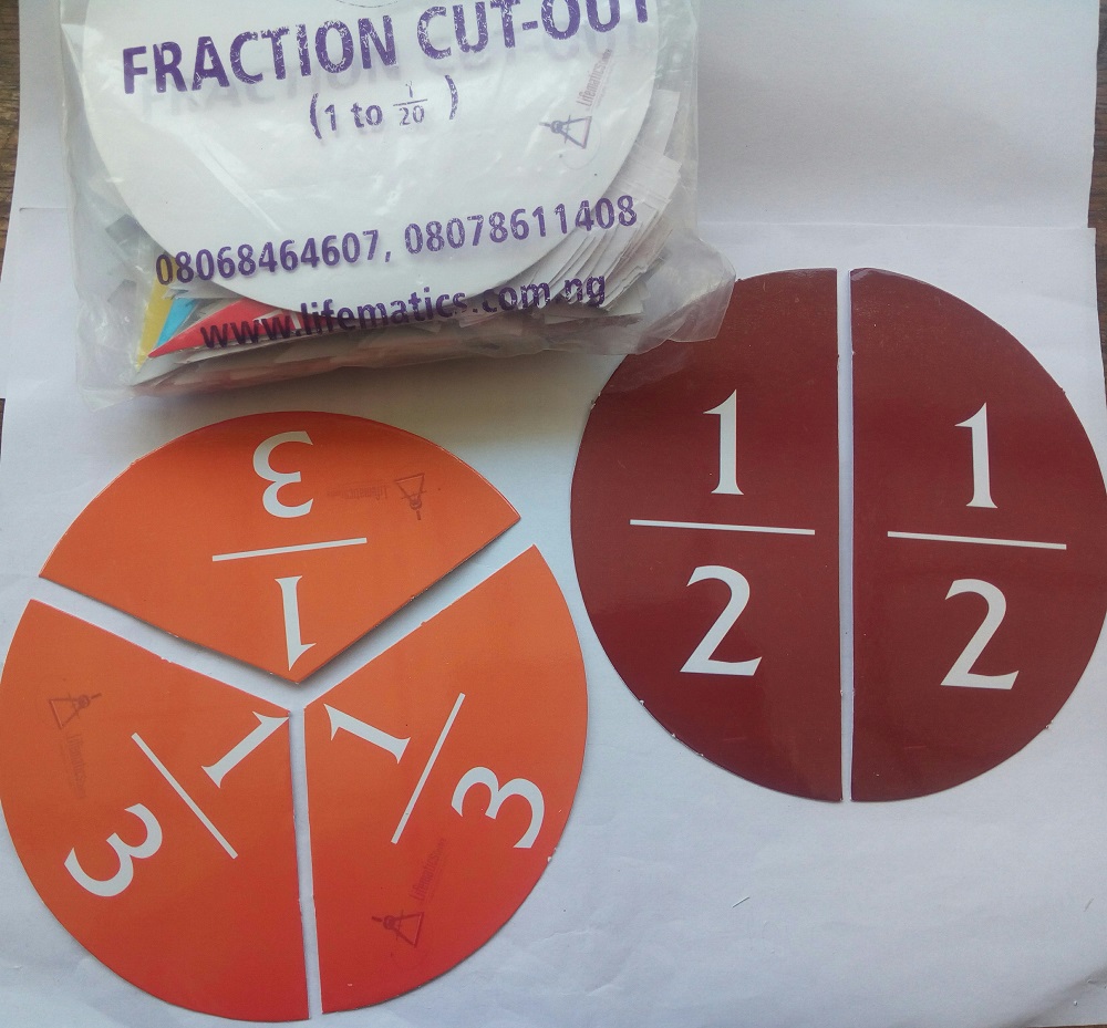 Fraction cutout (Paper) - The Lifematics Centre